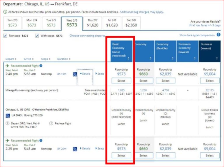 United revamps Basic Economy in Transatlantic market | PaxEx.Aero