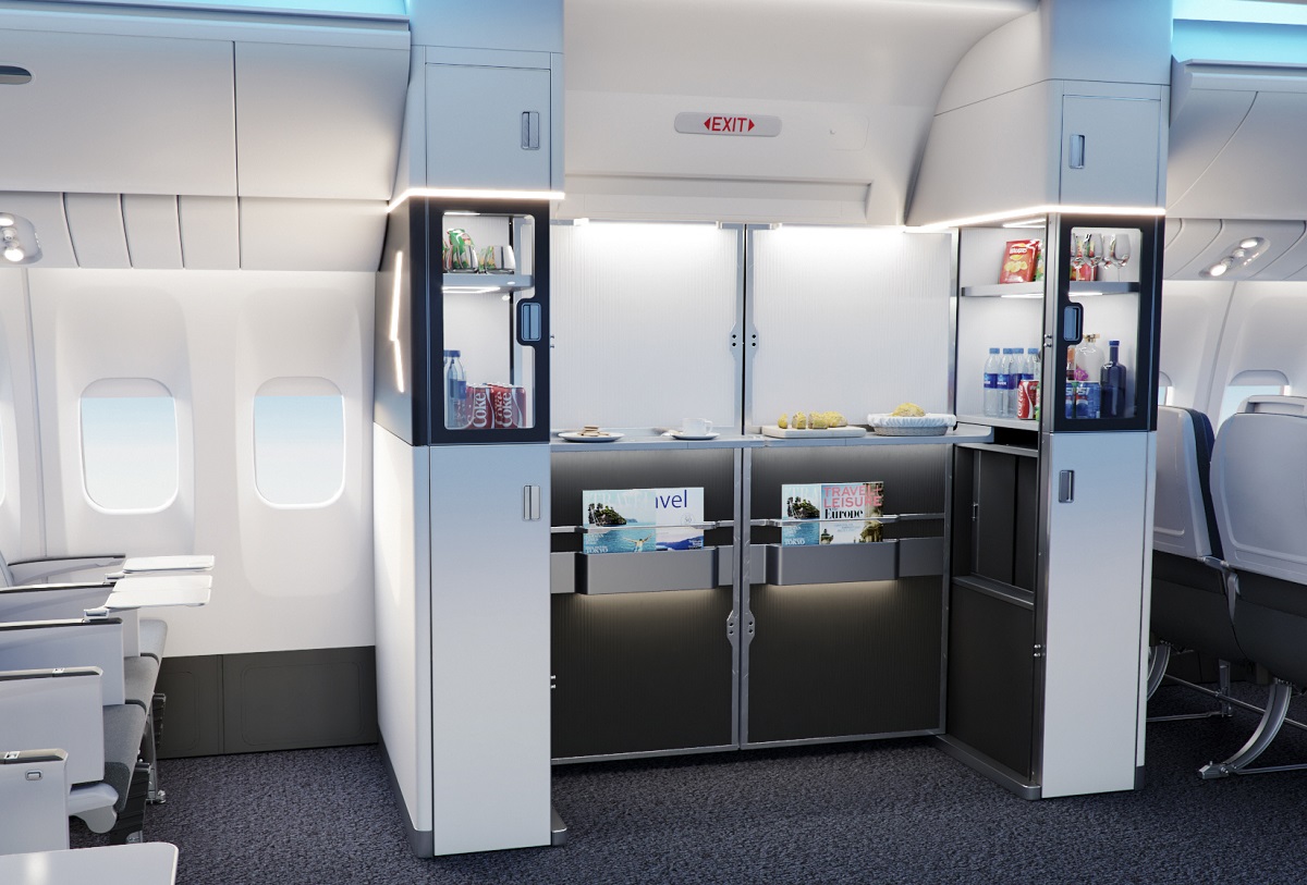 M-Flex Duet: The new business class inflight bar | PaxEx.Aero