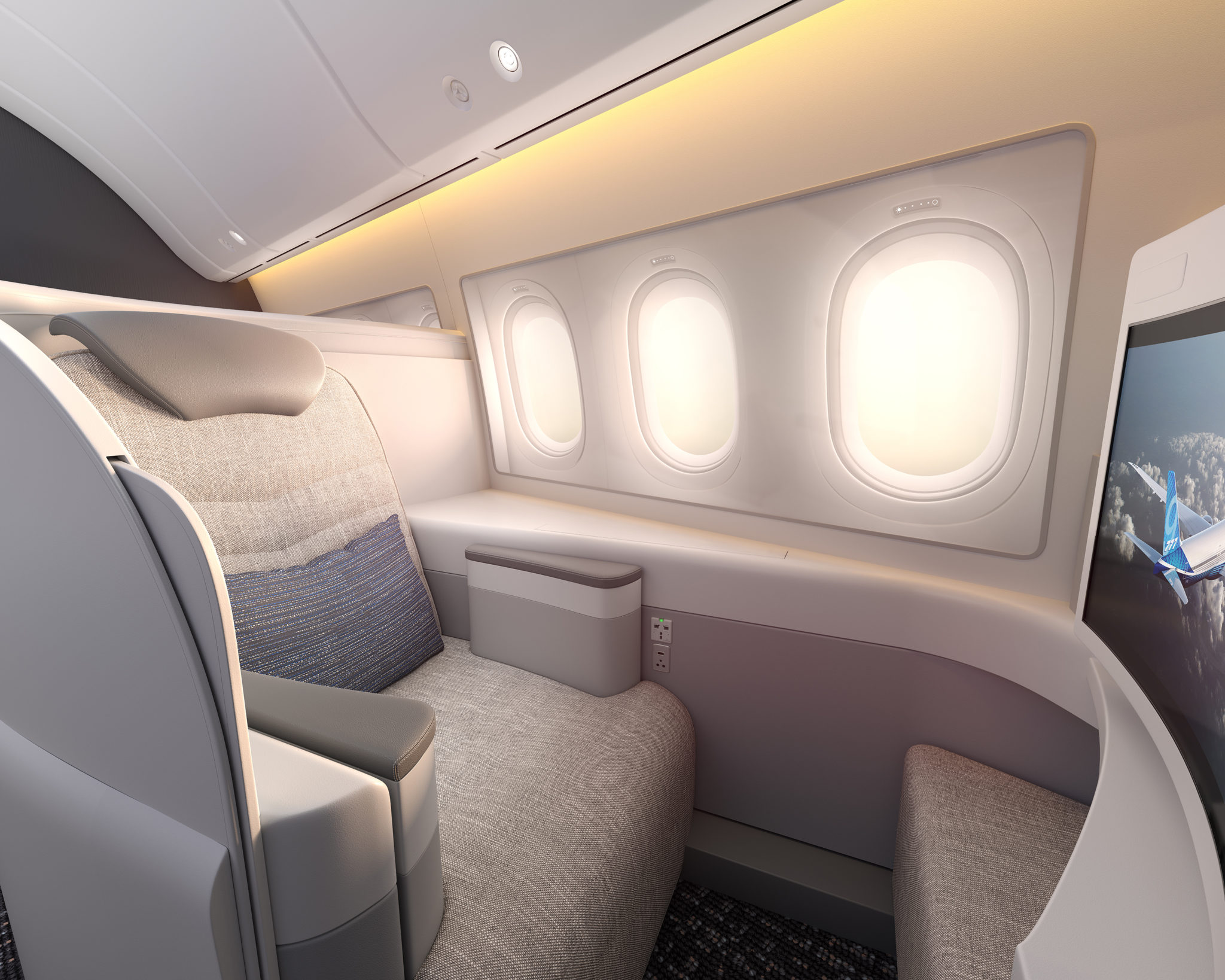 Boeing plans for airbags in some 777X seating structures – PaxEx.Aero