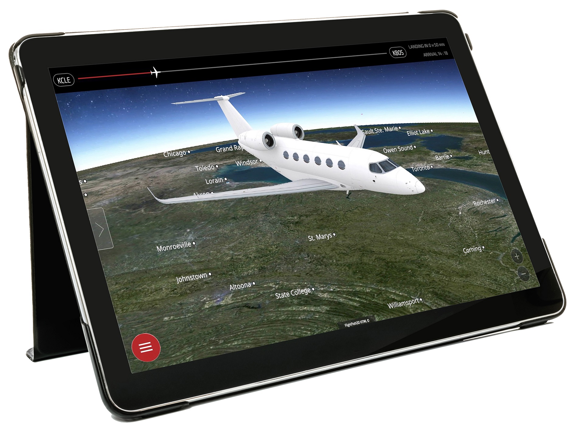 Gogo Vision 360 BizAv IFE unveiled, adds FlightPath3D maps | PaxEx.Aero