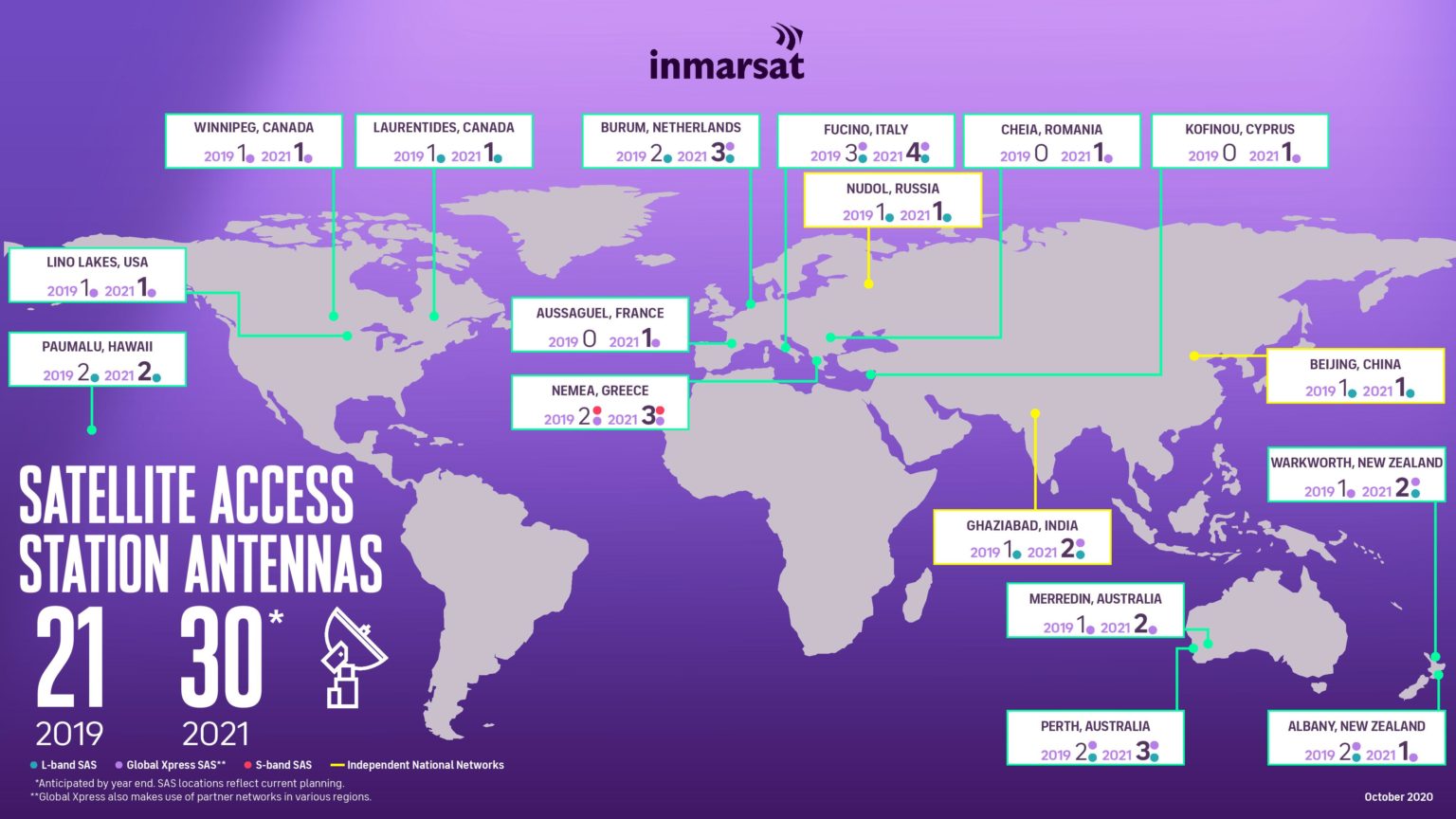 GX5 is alive: Inmarsat activates newest satellite in the Global Xpress ...