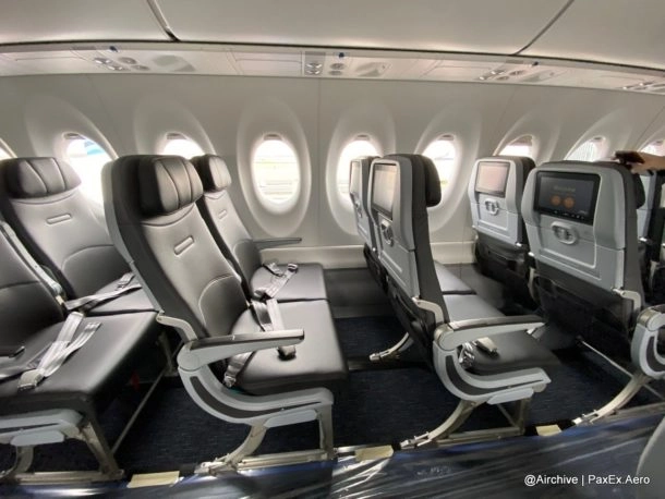 Inside the new JetBlue A220 cabin | PaxEx.Aero