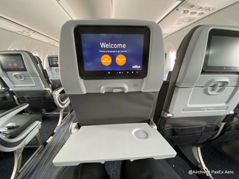 Inside the new JetBlue A220 cabin | PaxEx.Aero