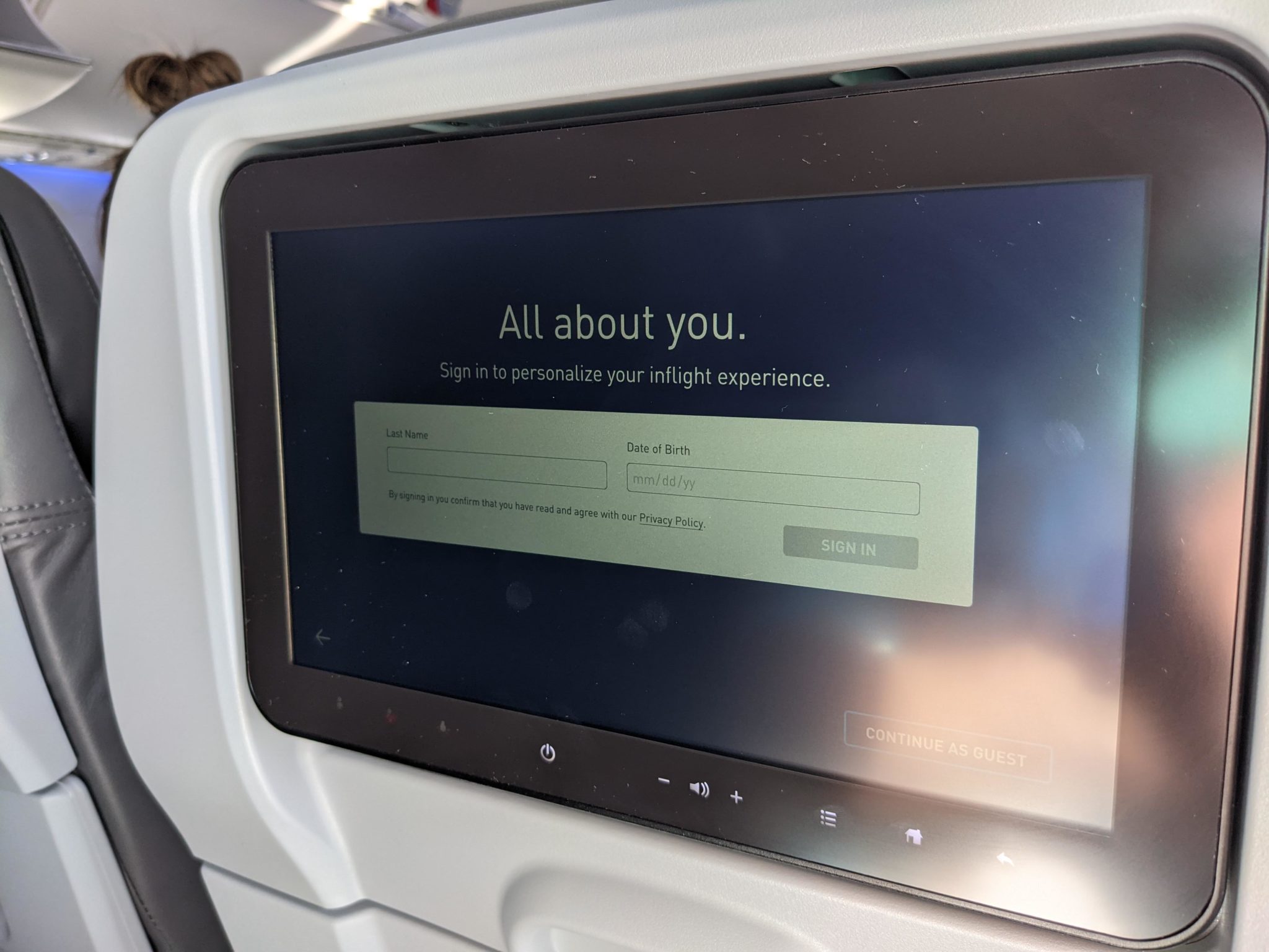 Personalization and Privacy: Challenges on the JetBlue A220 AVANT IFE ...