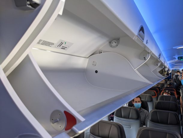 jetblue-a220-overhead-bin | PaxEx.Aero