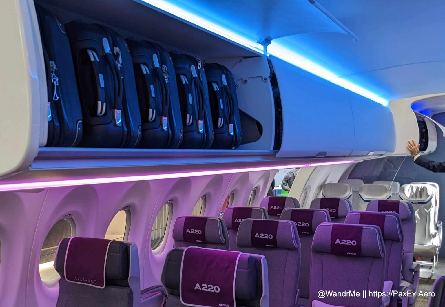Airspace coming to A220 family | PaxEx.Aero
