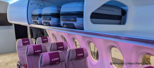Airspace coming to A220 family | PaxEx.Aero