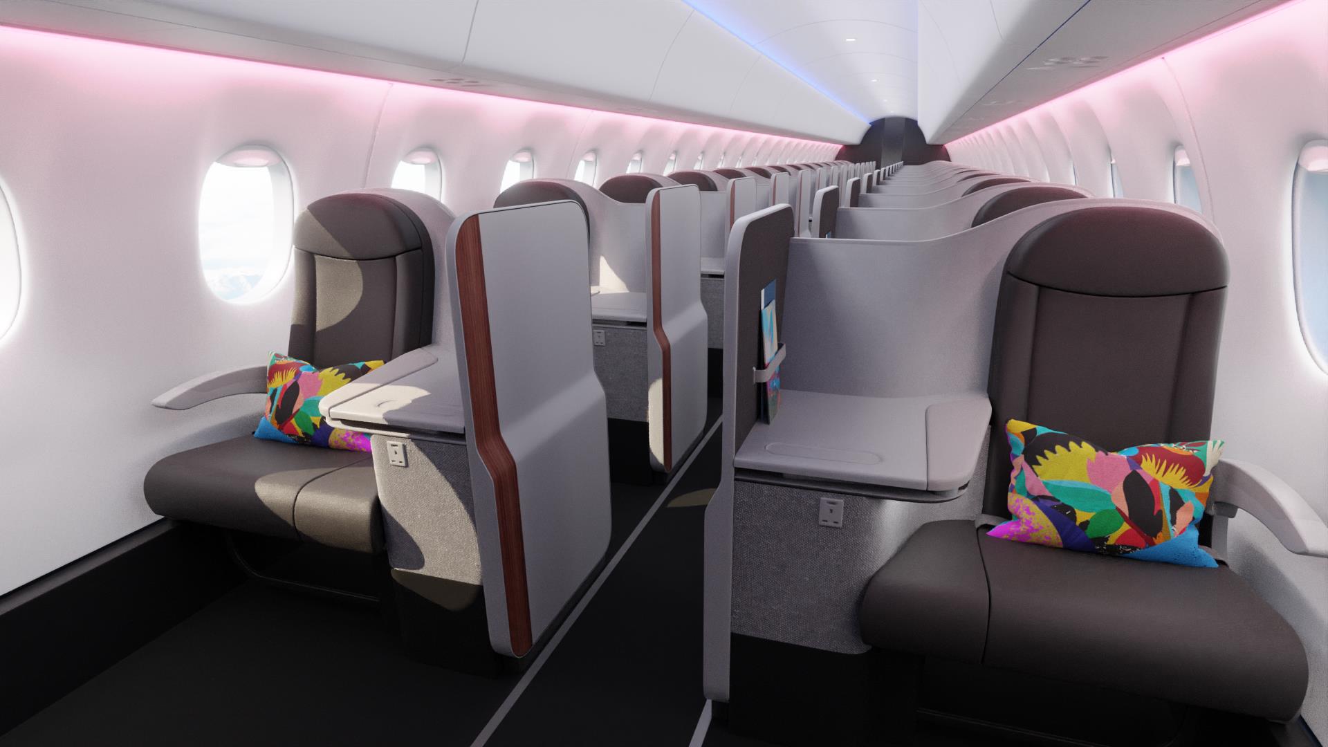 BermudAir brings unique premium cabin to the E175 | PaxEx.Aero