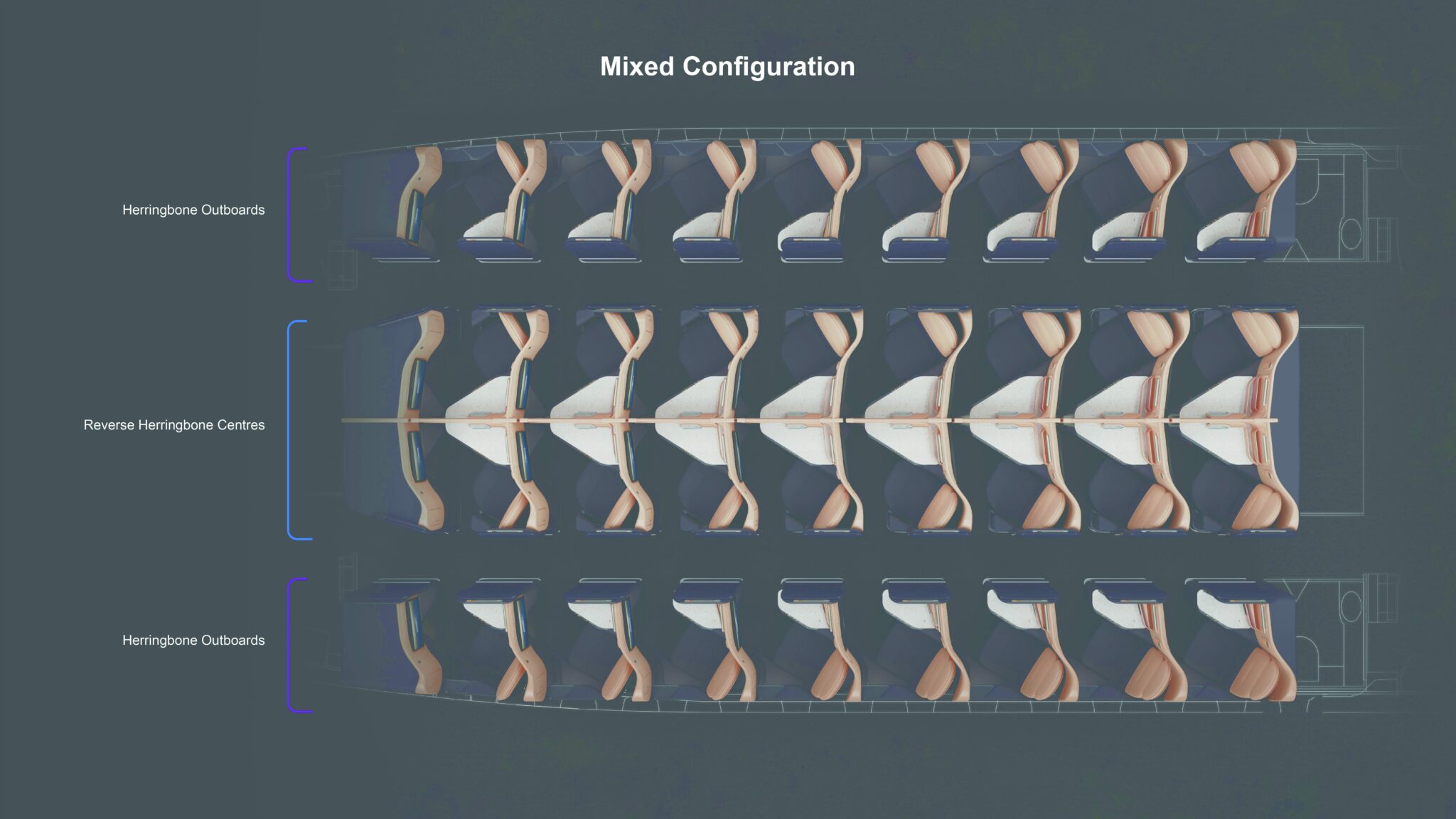 Thompson Aero unveils VantageNOVA, a flexible business class seating ...