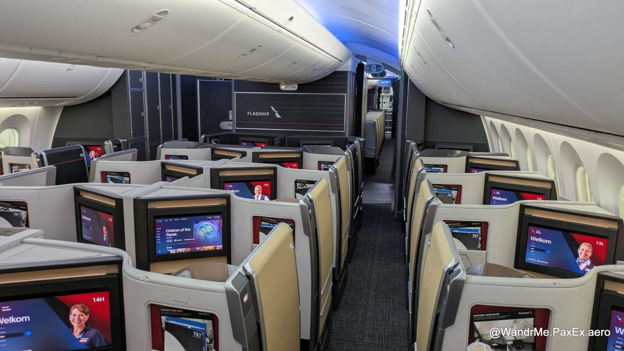 Exploring American Airlines' new 787-9P Cabin | PaxEx.Aero