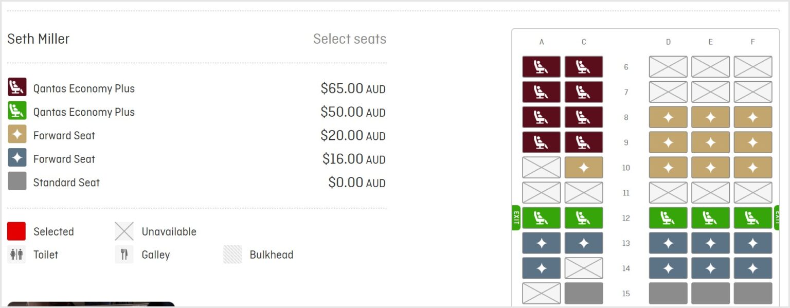 Economy Plus Seating Now Live on Qantas | PaxEx.Aero